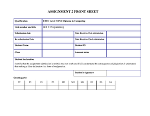 1 Unit 1 - Assignment 2 Guidance 20210910 - 1 Assignment 2 Guidance Task 1 – Introduction to ...