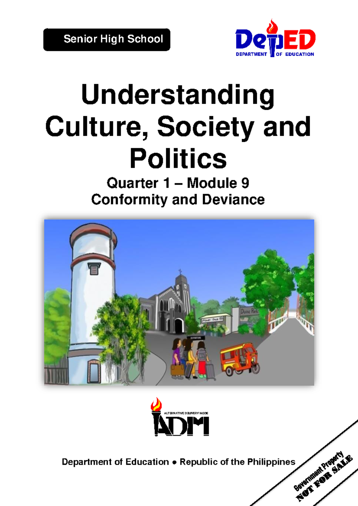 UCSP Q1 Mod9 Conformity And Deviance v5 - Understanding Culture ...