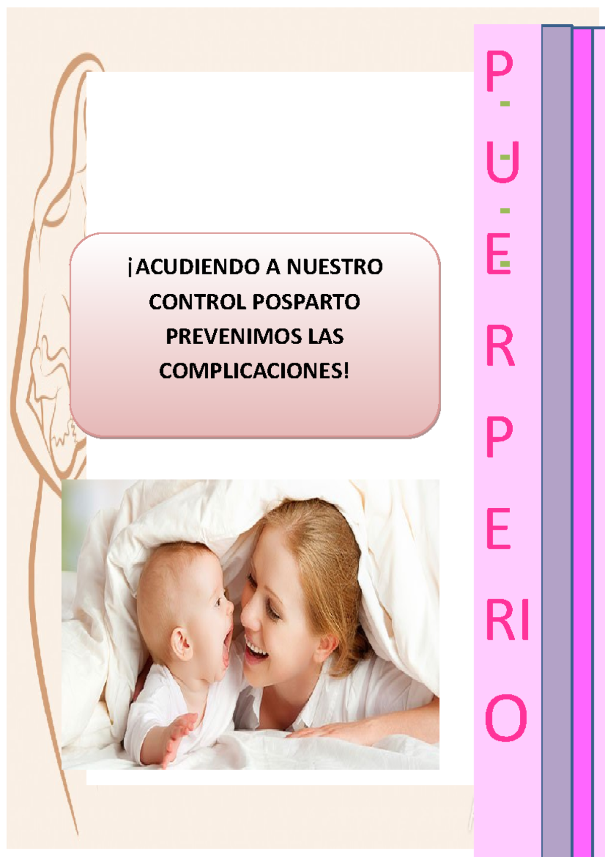 Rotafolio puerperio - MATERIAL PARA SESIÓN - P U E R P E RI O ...