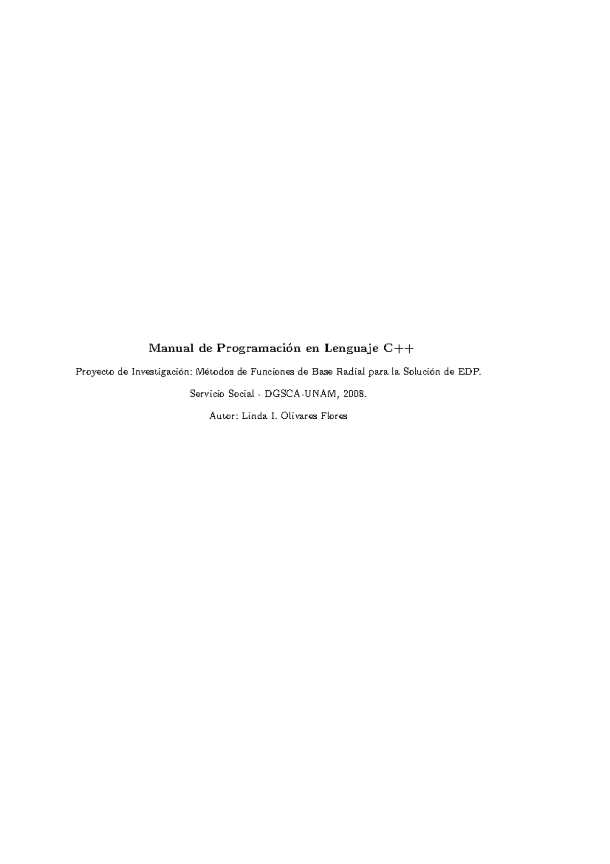 06 Manual De Programación En Lenguaje C Autor Linda I Olivares