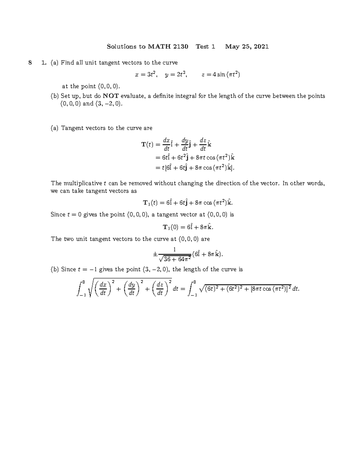 T1s21s - Term test for practice - MATH 2130 - U of M - Studocu