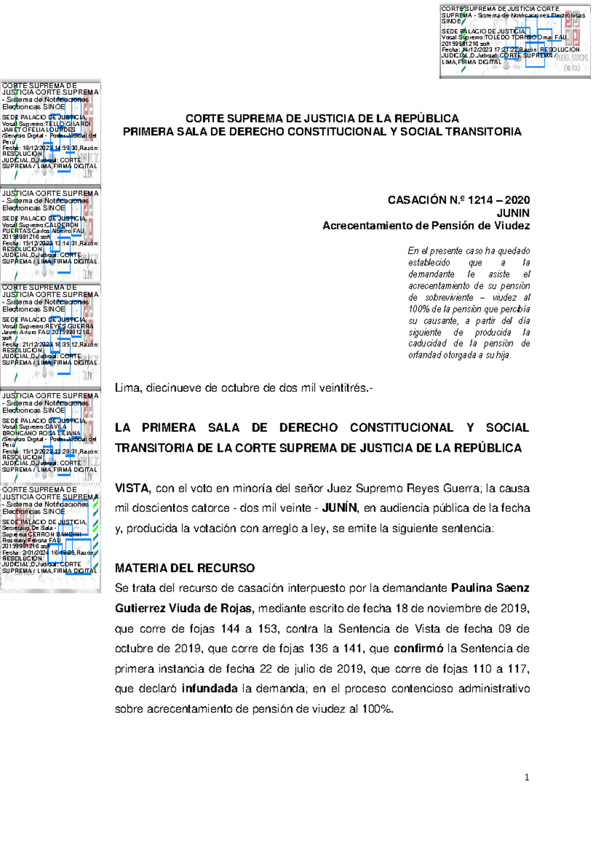 Resolucion 8 20240111080811000085716 - PRIMERA SALA DE DERECHO CONSTITUCIONAL Y SOCIAL ...