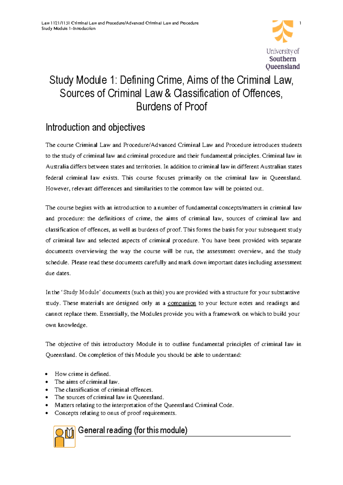 Module 1 - Intro, aims and defences - Study Module 1-Introduction Study ...