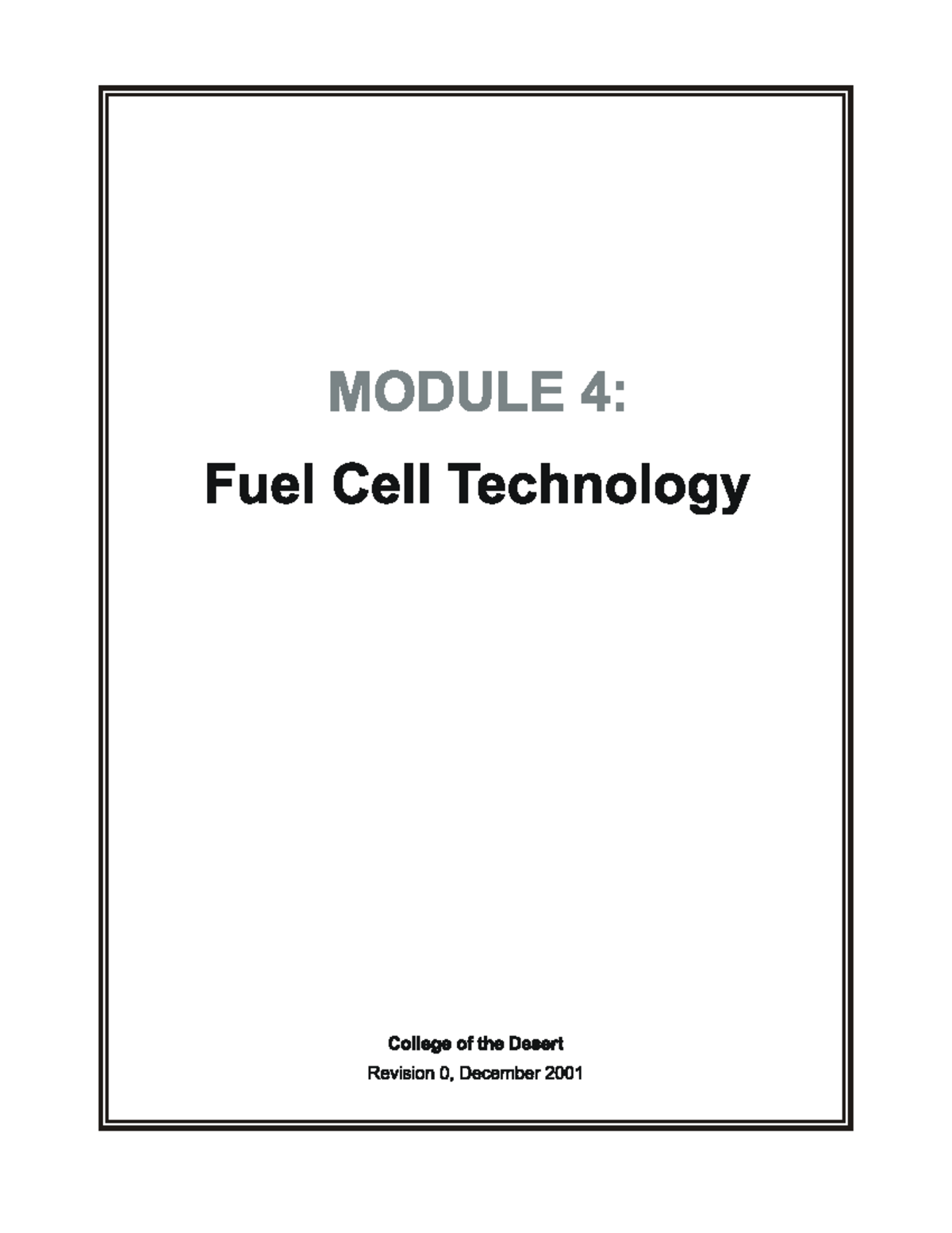 Fuel cell technology - Summary Engineering chemistry - Hydrogen Fuel ...