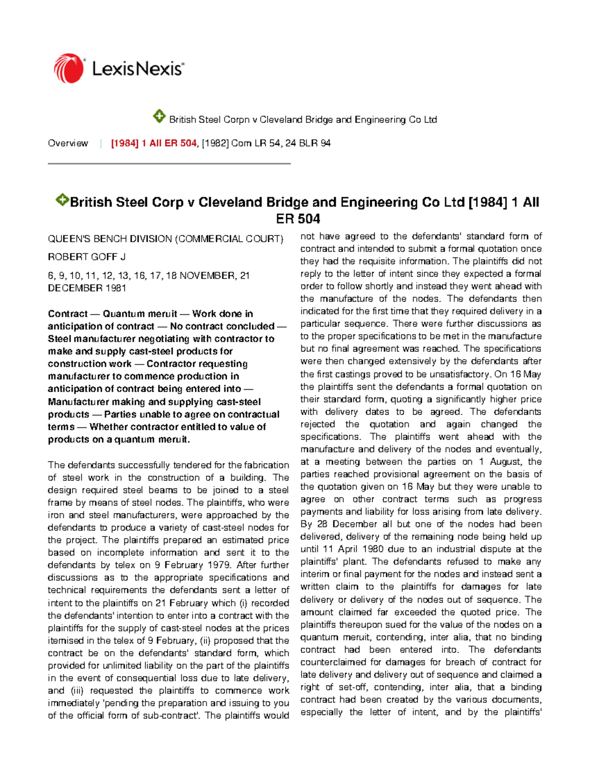 Cleveland Bridge Company History at Danelle Perez blog