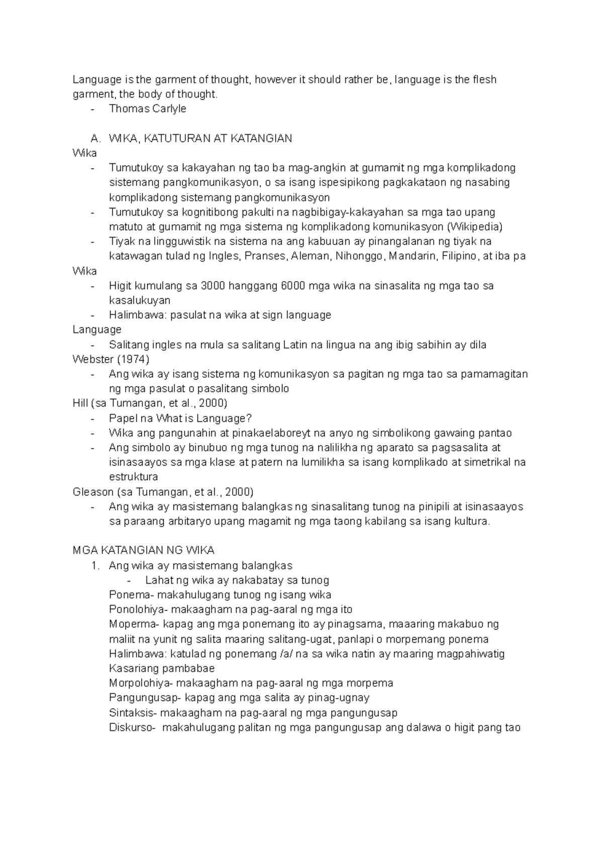 Kompan Q1 - komapn module for module 2 - Language is the garment of ...