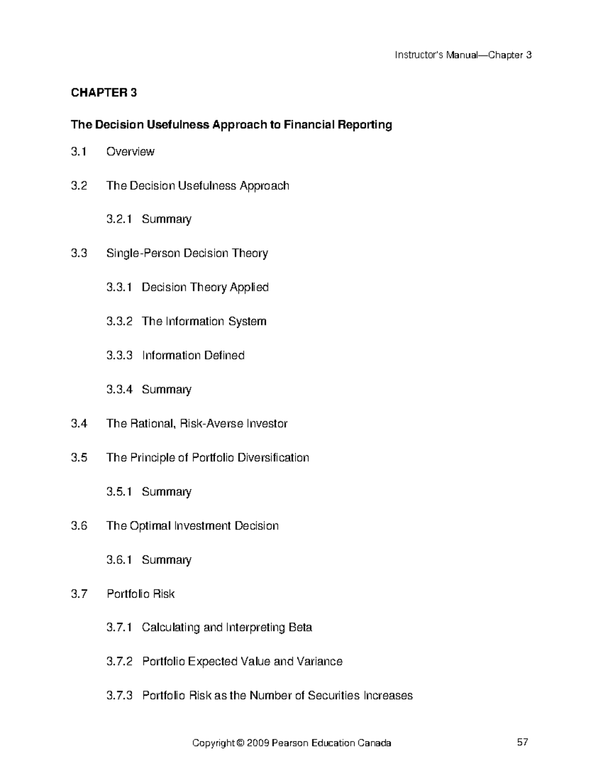 Chap 3 Solutions-Accounting theory - CHAPTER 3 The Decision Usefulness ...