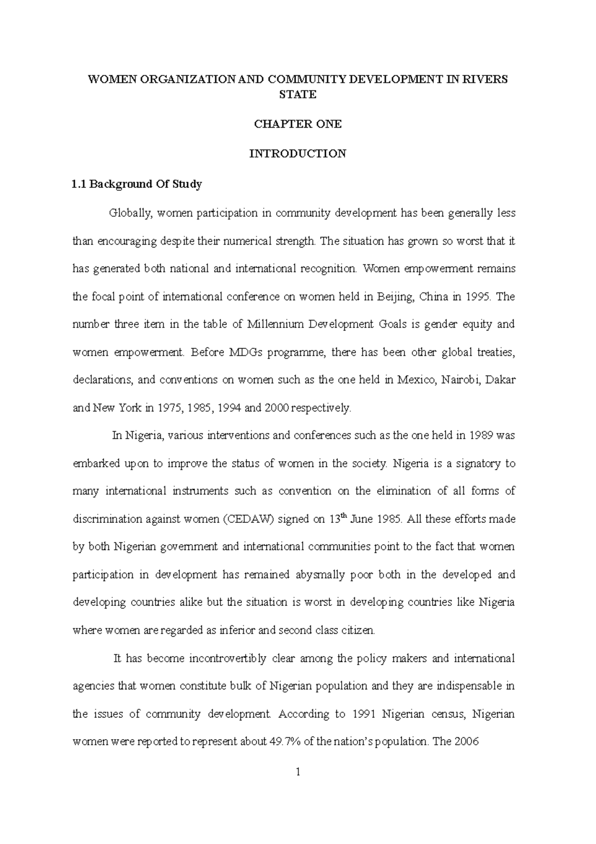 Pasisi Final Project - Thesis - WOMEN ORGANIZATION AND COMMUNITY ...