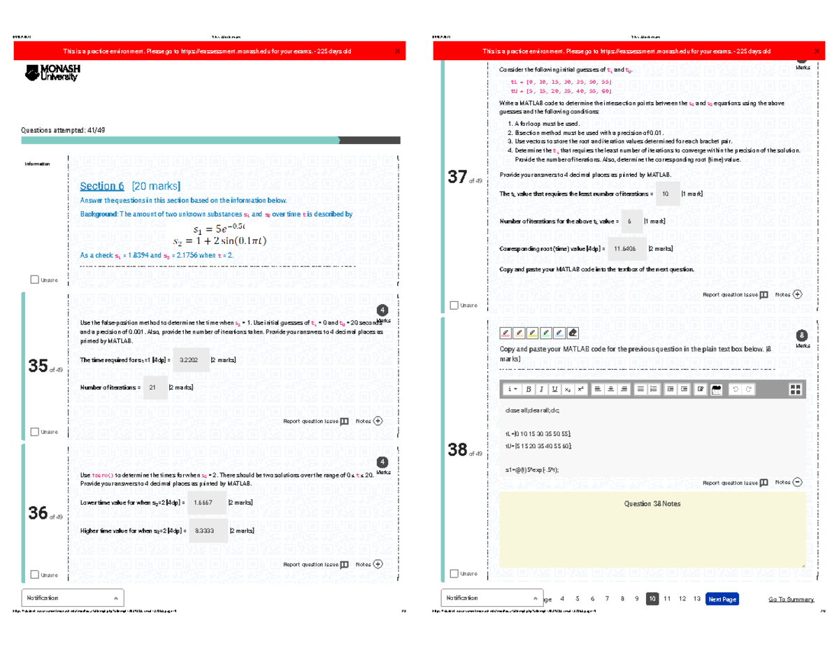 Mock Exam Questions - Mock exam 8 - 09/02/2021 This: Mock exam - Studocu