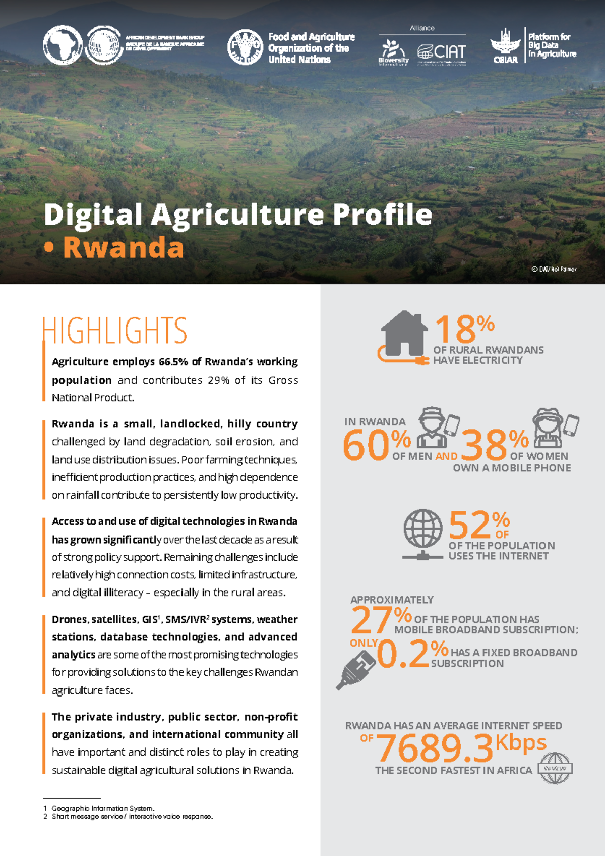 DAP Rwanda CB2507EN - Ras - | 1 HIGHLIGHTS Agriculture employs 66% of ...