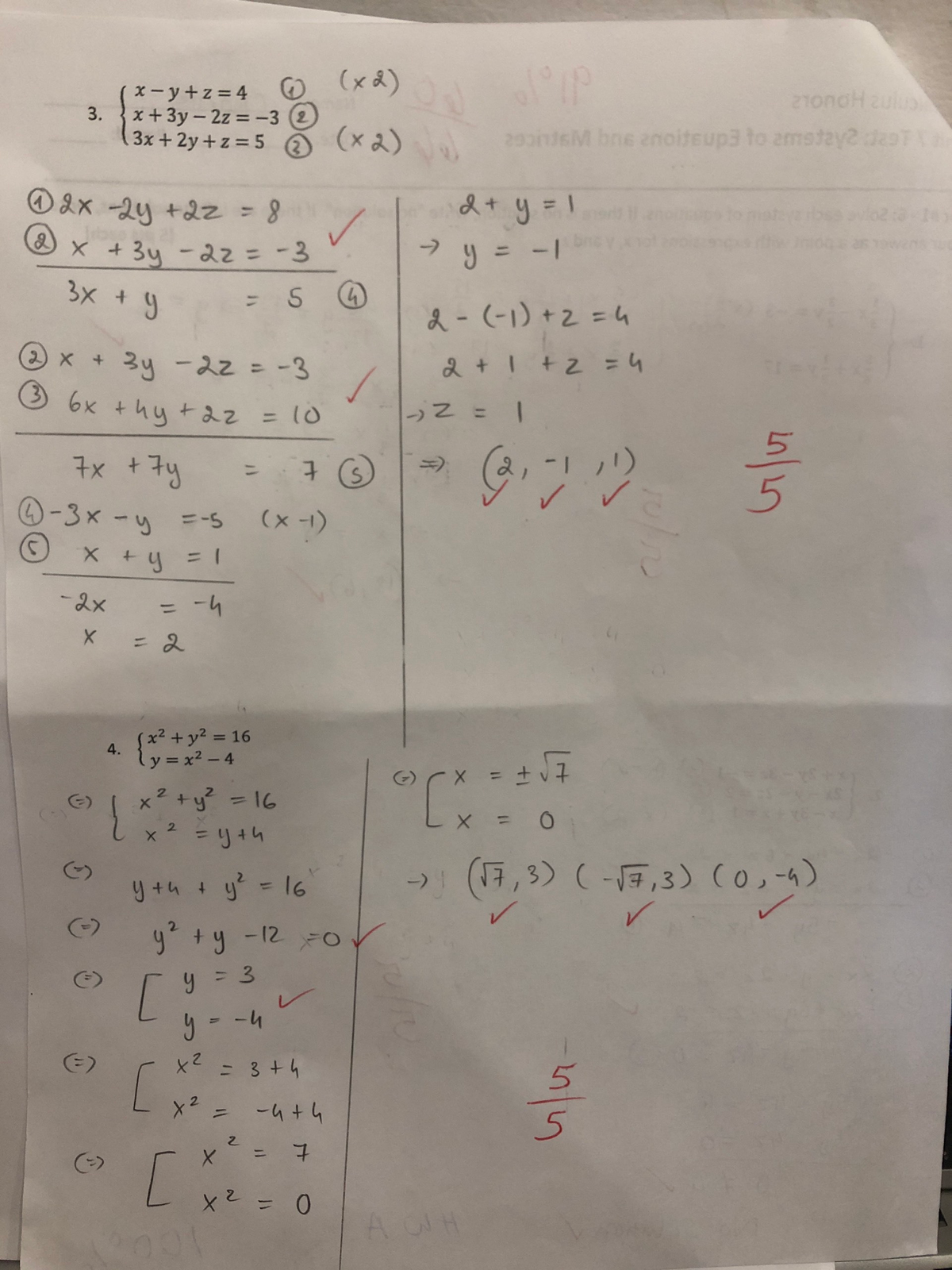 Systems of Equations and Matrices - Studocu
