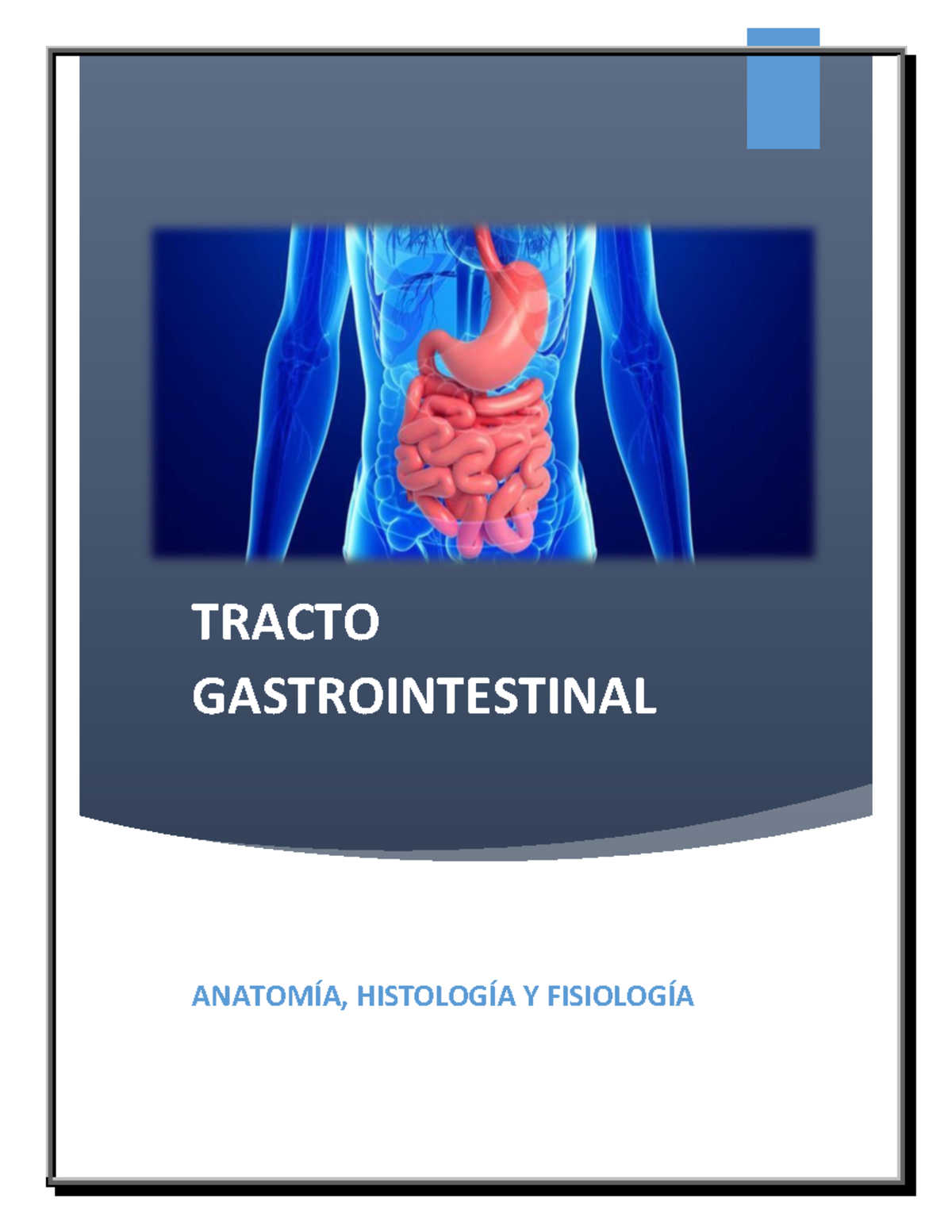 Tracto Digestivo - patologia - TRACTO GASTROINTESTINAL ANATOMÍA ...