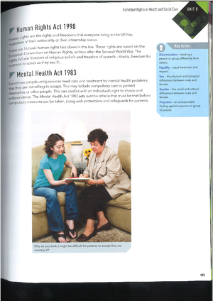 UNIT 2 Chemistry and our earth BTEC Level 2 Applied Science - Studocu