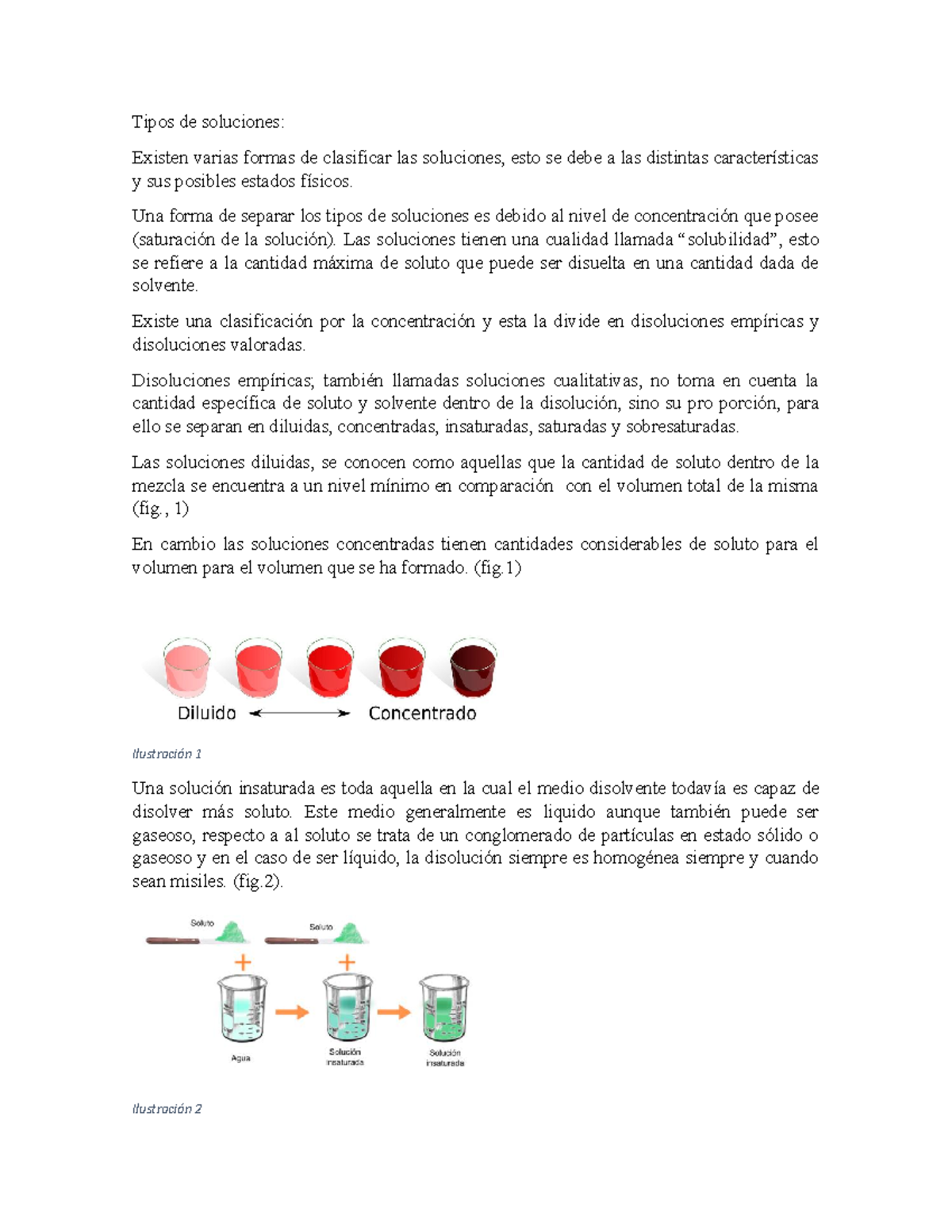 Tipos DE Soluciones.docx 1 - Tipos de soluciones: Existen varias formas ...