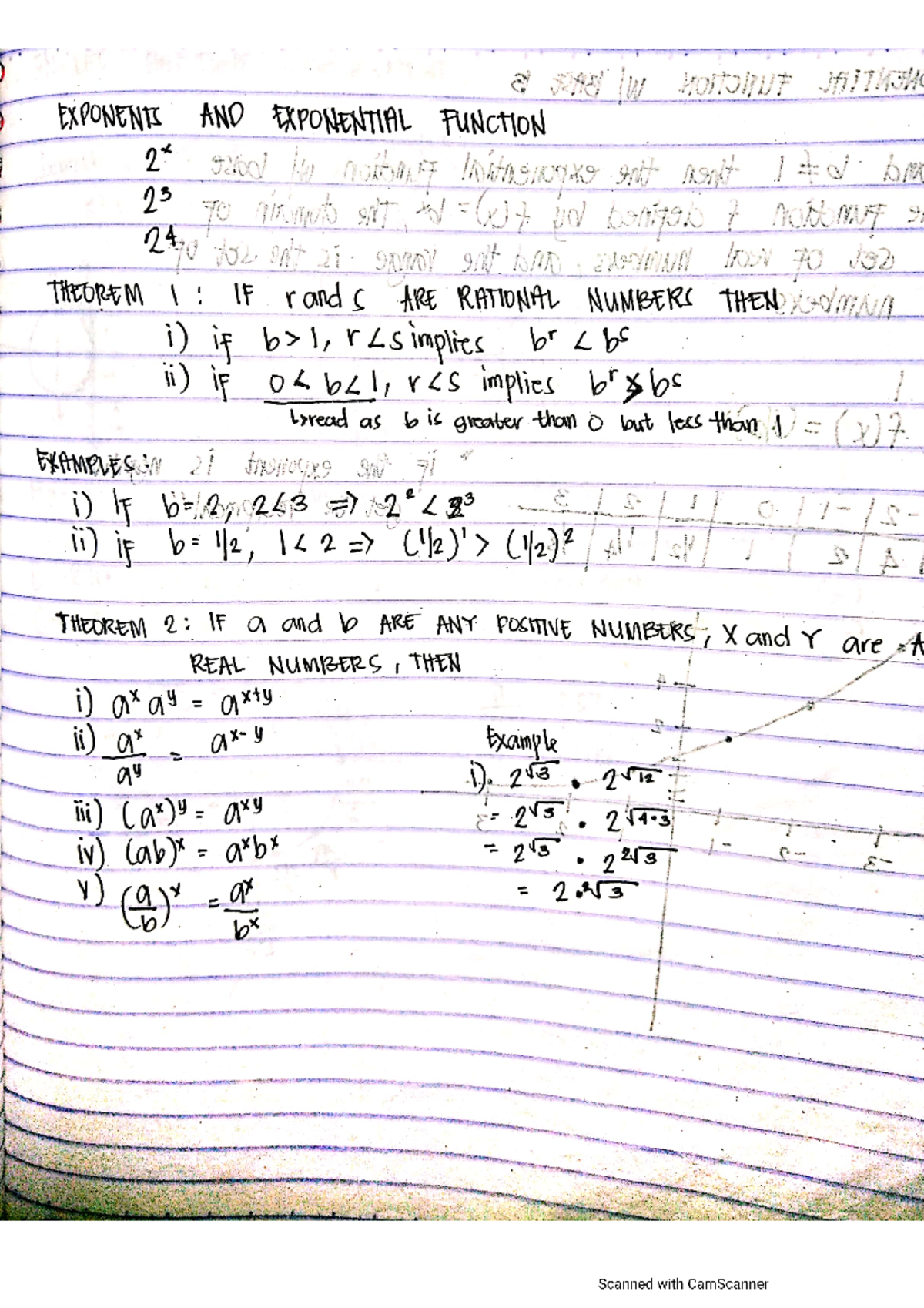 Trigo 1 -exponents and exponential function -definition of exponential ...