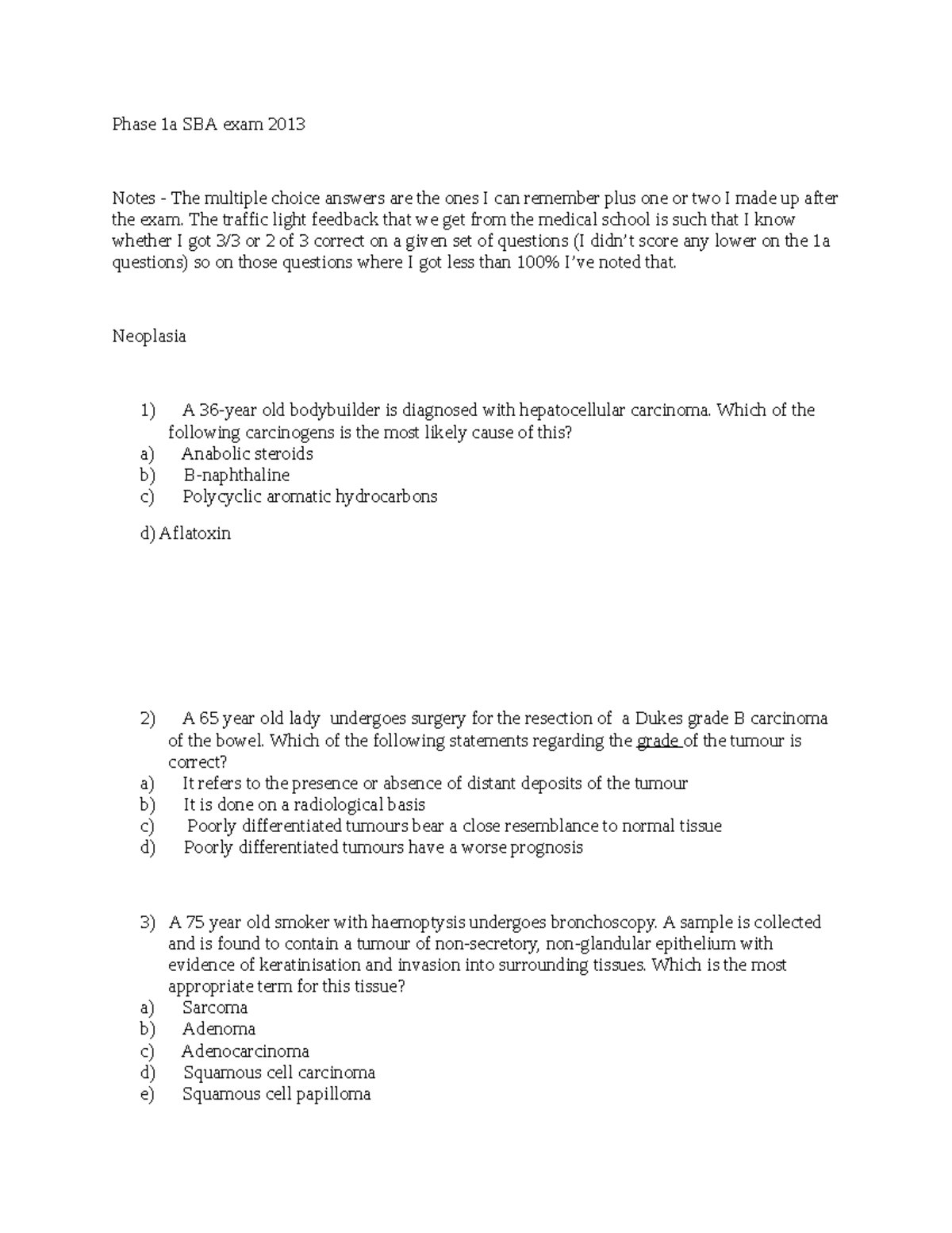 1a sba 2013 - modules - Studocu