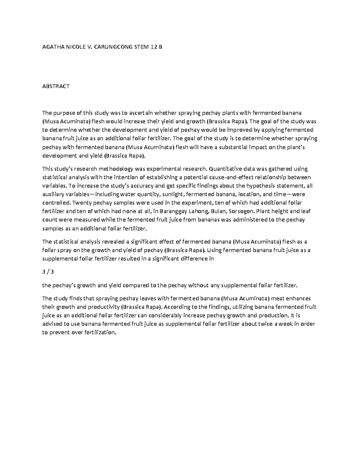 Document (10) - EDUCATION - AGATHA NICOLE V. CARUNGCONG STEM 12 B ...