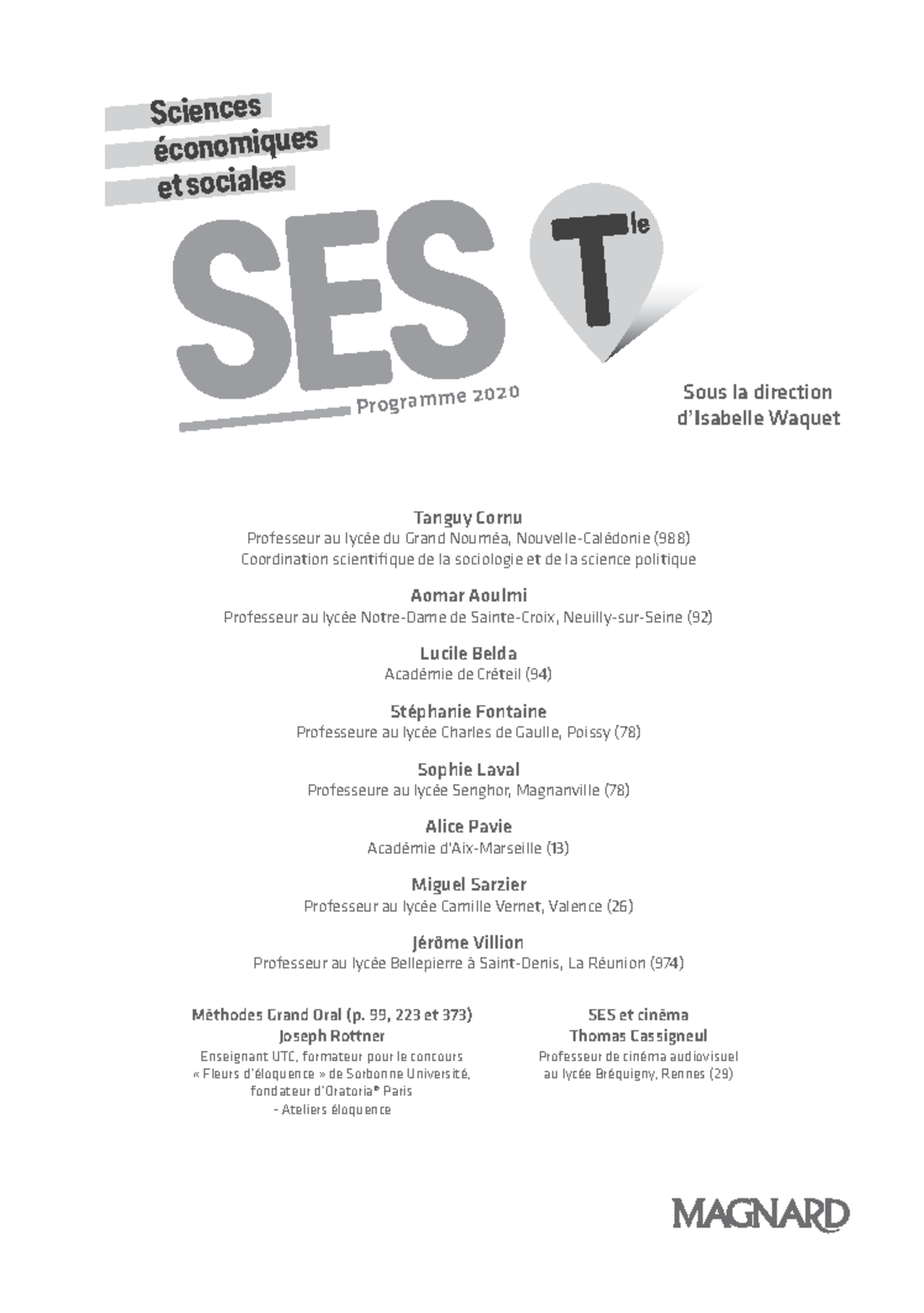 Corrigé Chap 1 SES - SES T le Sciences économiques et sociales SES ...