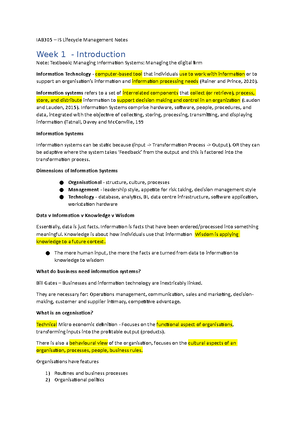 IAB305 Assignment 2 outline - IAB305: Information Systems Lifecycle ...