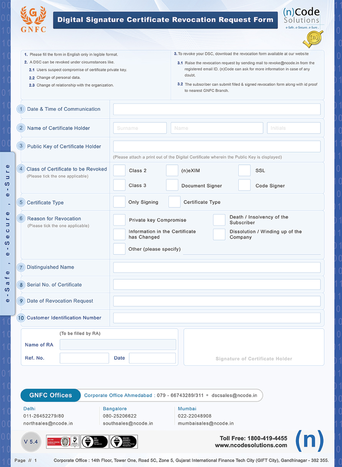 PSP (n)Code Revocation Form - Business Administration - Studocu