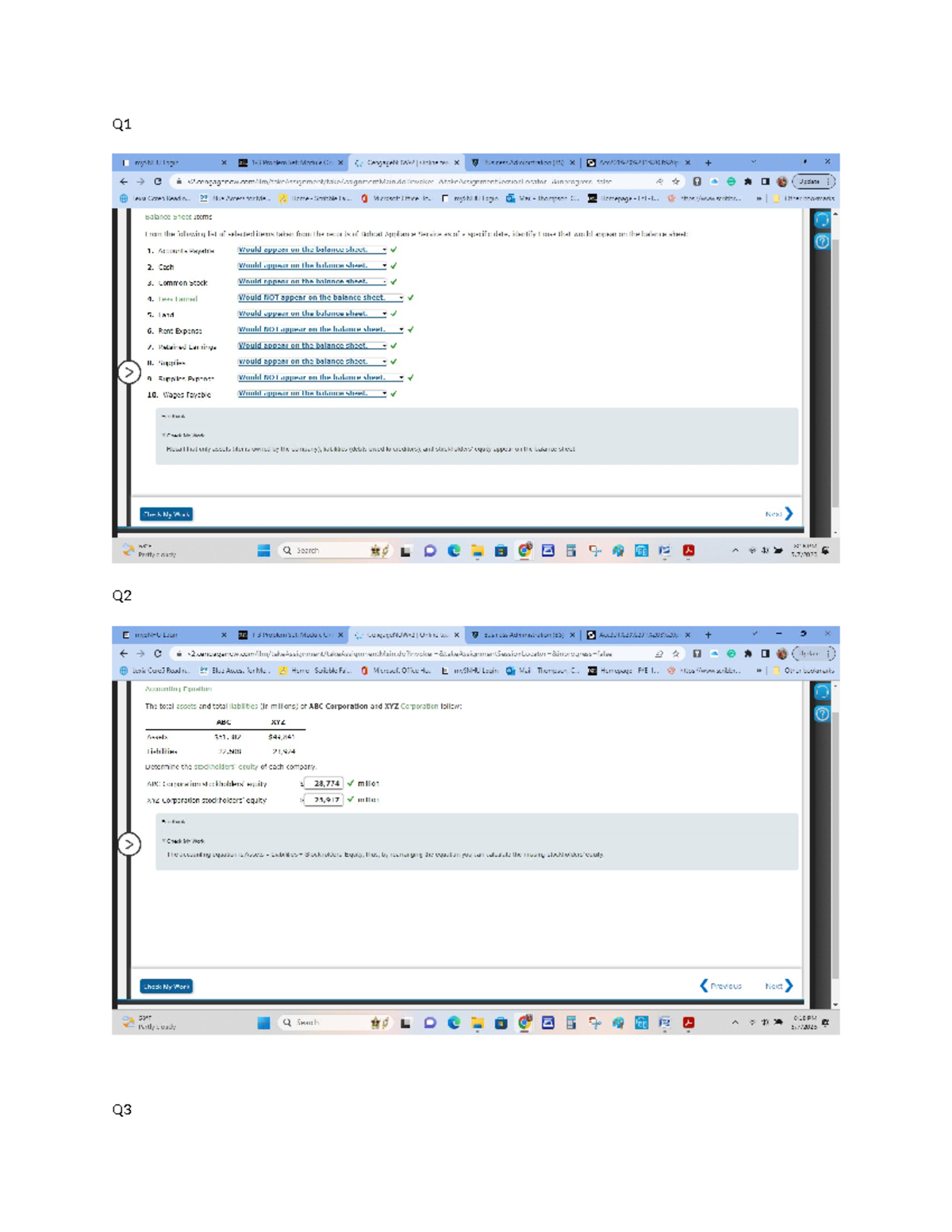 1-3 quiz - see title of document - ACC201 - Q - Studocu