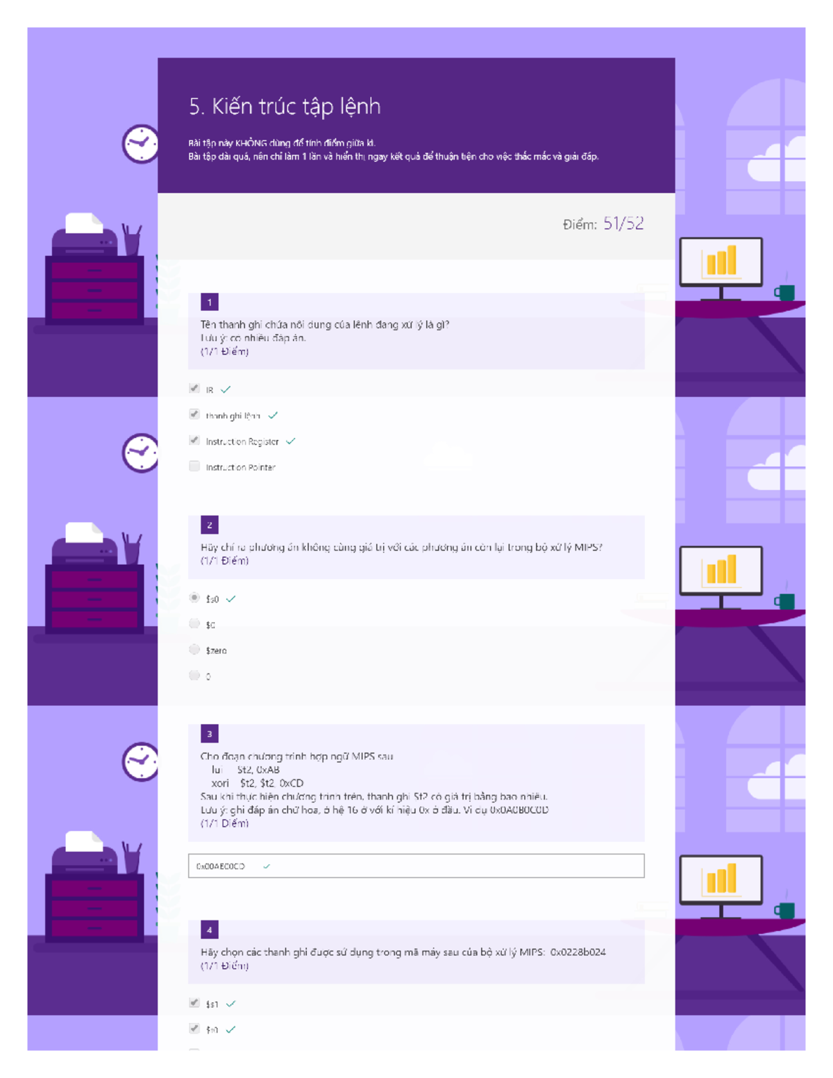 Assignment - Try it please - Slice kiến trúc máy tính - Studocu
