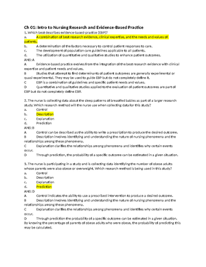 Research pre post test - post test - Which of the following types of ...