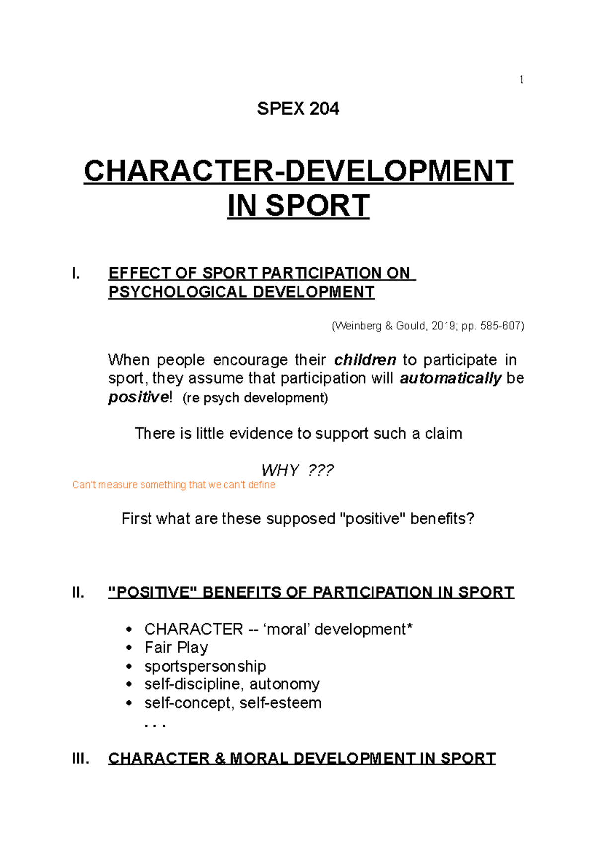 SPEX 204 LEC 17 - Character Devel BB(1) copy - SPEX 204 CHARACTER ...