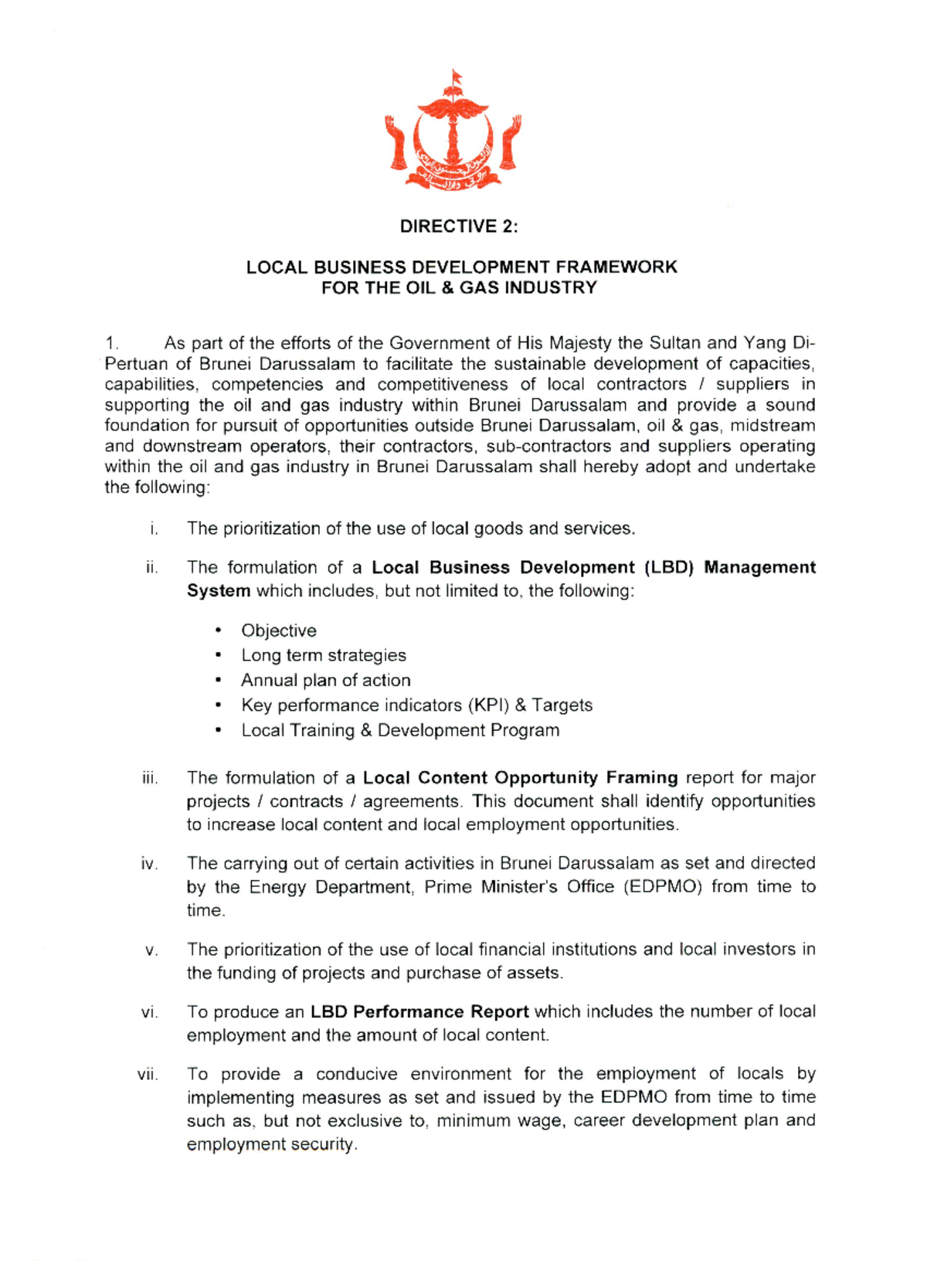 Directive 2 - LBD Framework - Corporate Law - Studocu