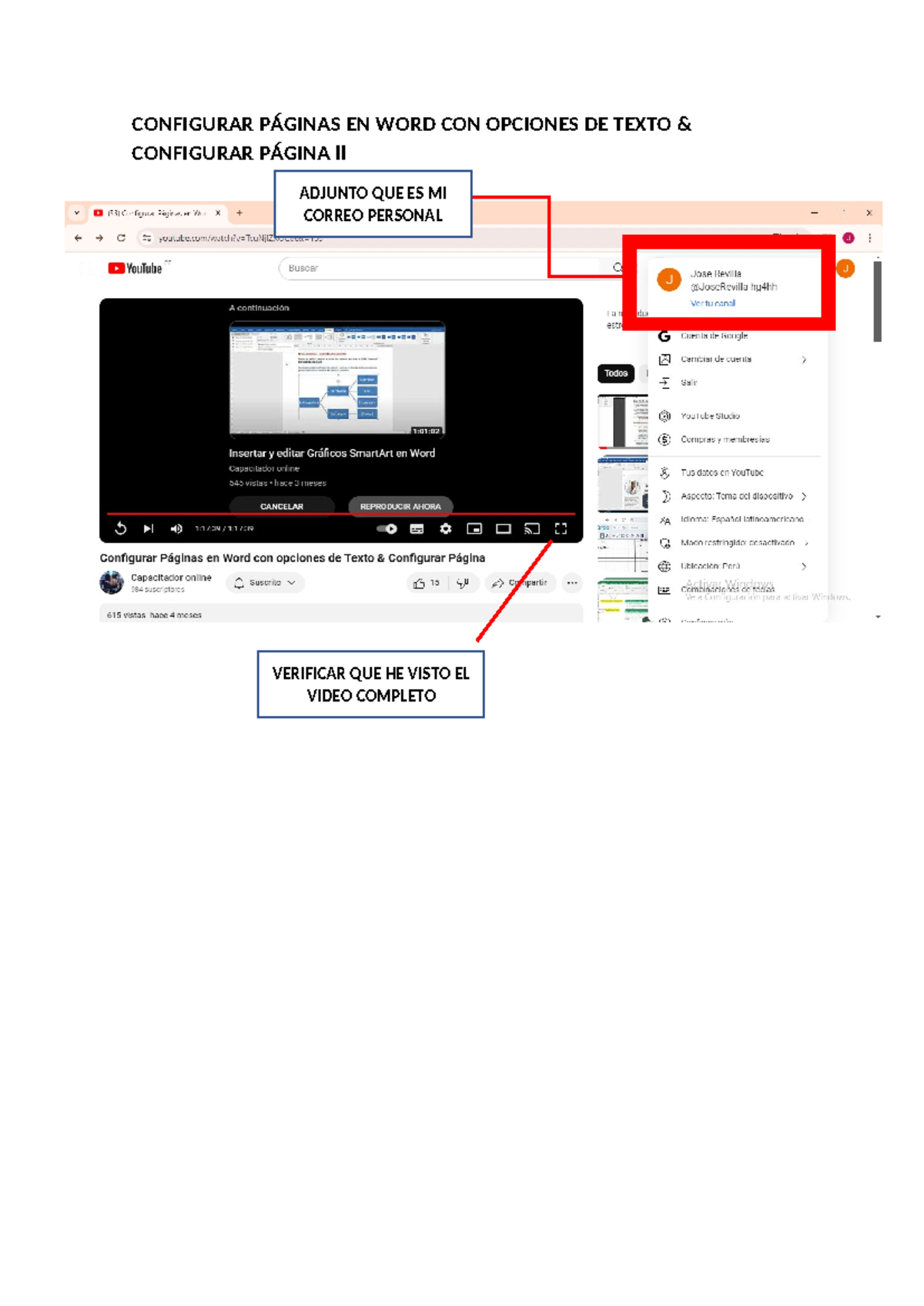 Configurar Páginas EN WORD CON Opciones DE Texto & Configurar Página ll ...
