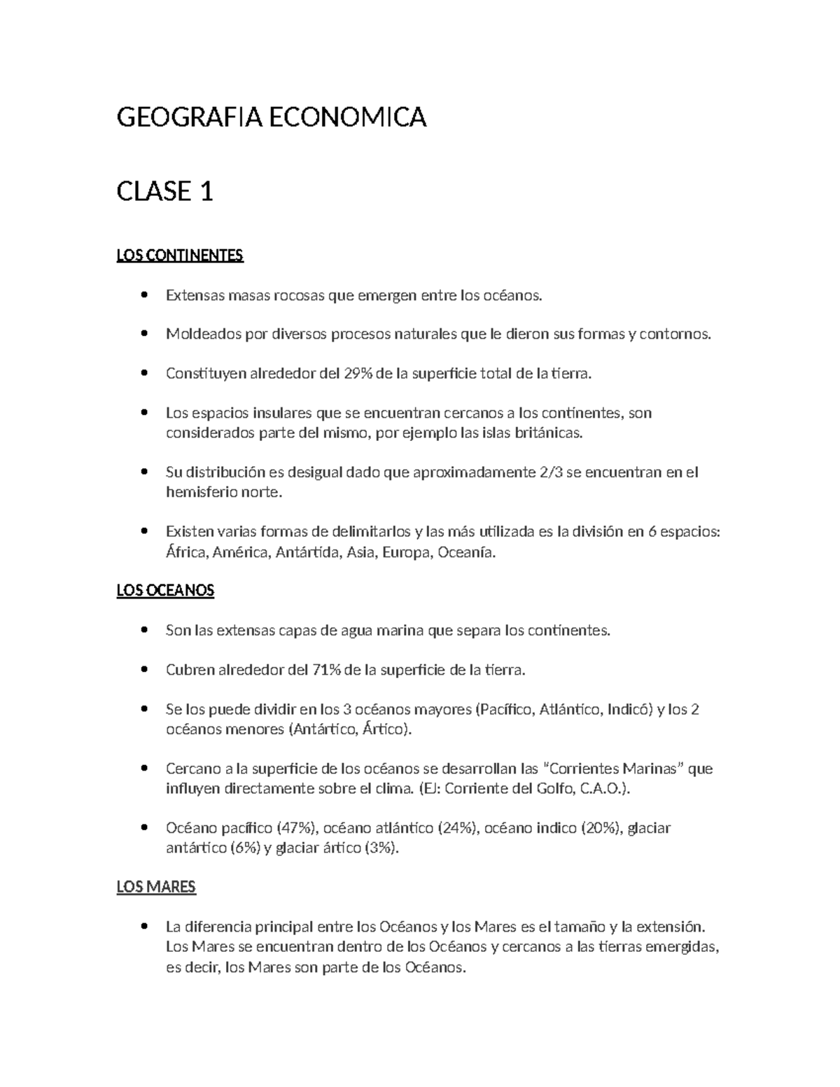 Geografia Economica - .... - GEOGRAFIA ECONOMICA CLASE 1 LOS ...