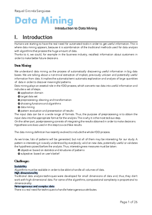Data Mining-3 - Exploring Data - III. Exploring Data Data Exploration ...