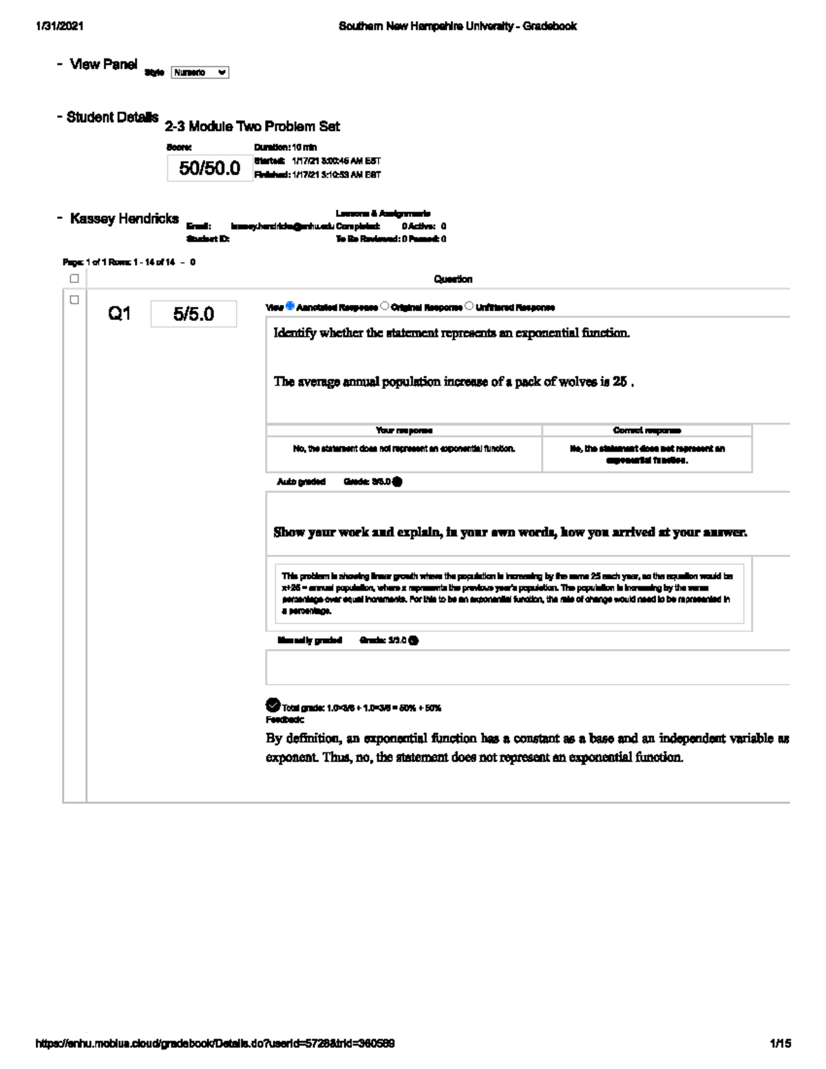Module 2 Problem Set - Math140 - Studocu