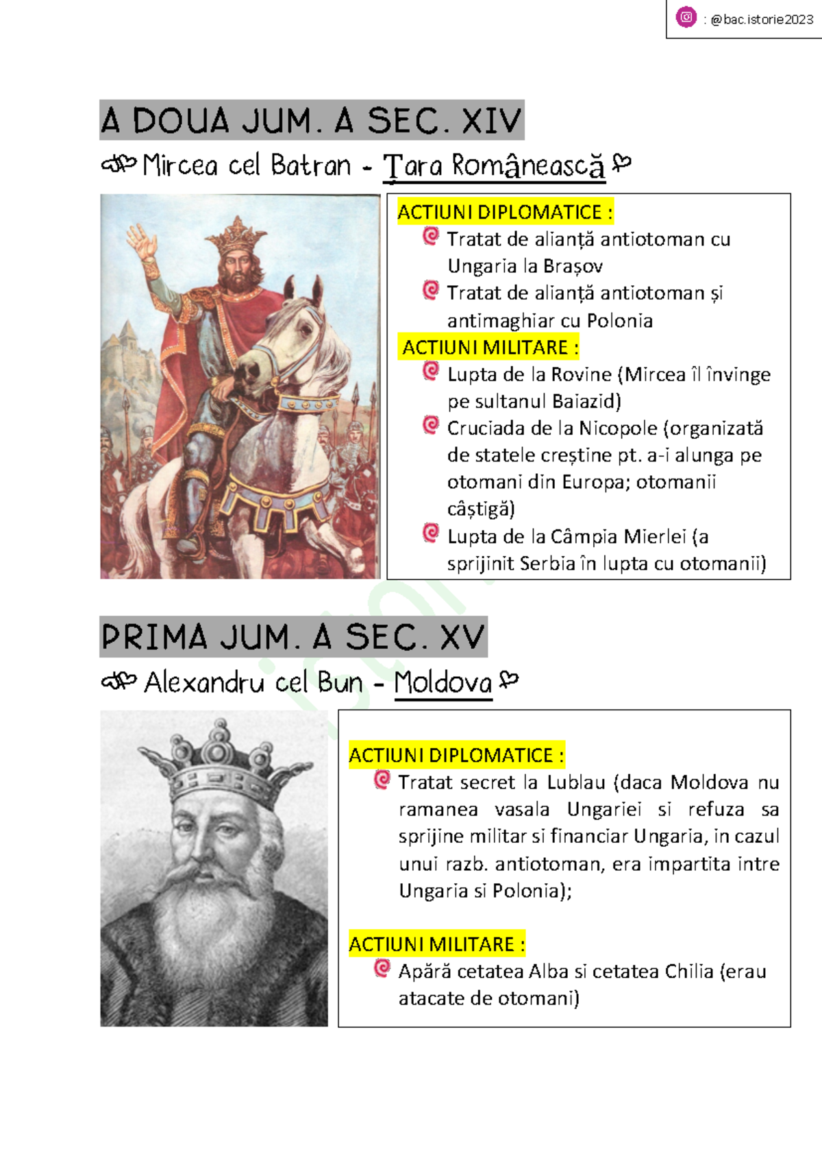 4. Spatiul romanesc intre diplomatie si conflict-1 - A DOUA JUM. A SEC. XIV [ Mircea cel Batran ...