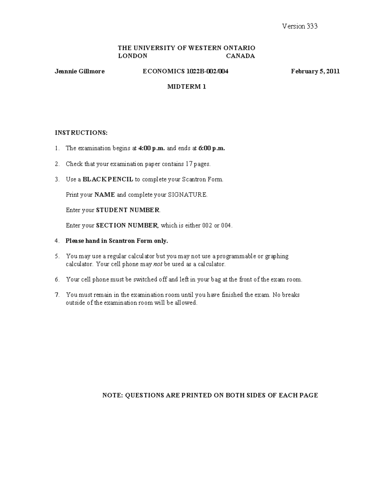 Exam 4 February 2011 Questions And Answers Warning Error During Font Loading Xmlrequest