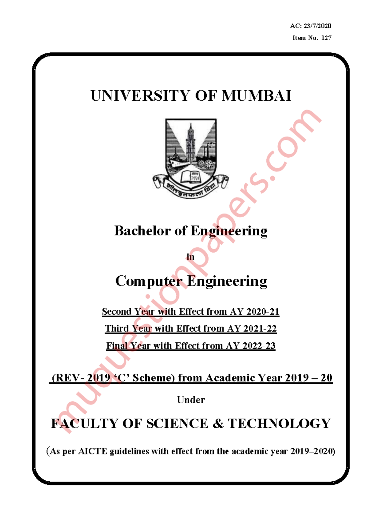 Be computer-engineering second-year-se-semester-4-rev-2019-c-scheme - AC: 23/7/ Item No. 127 ...