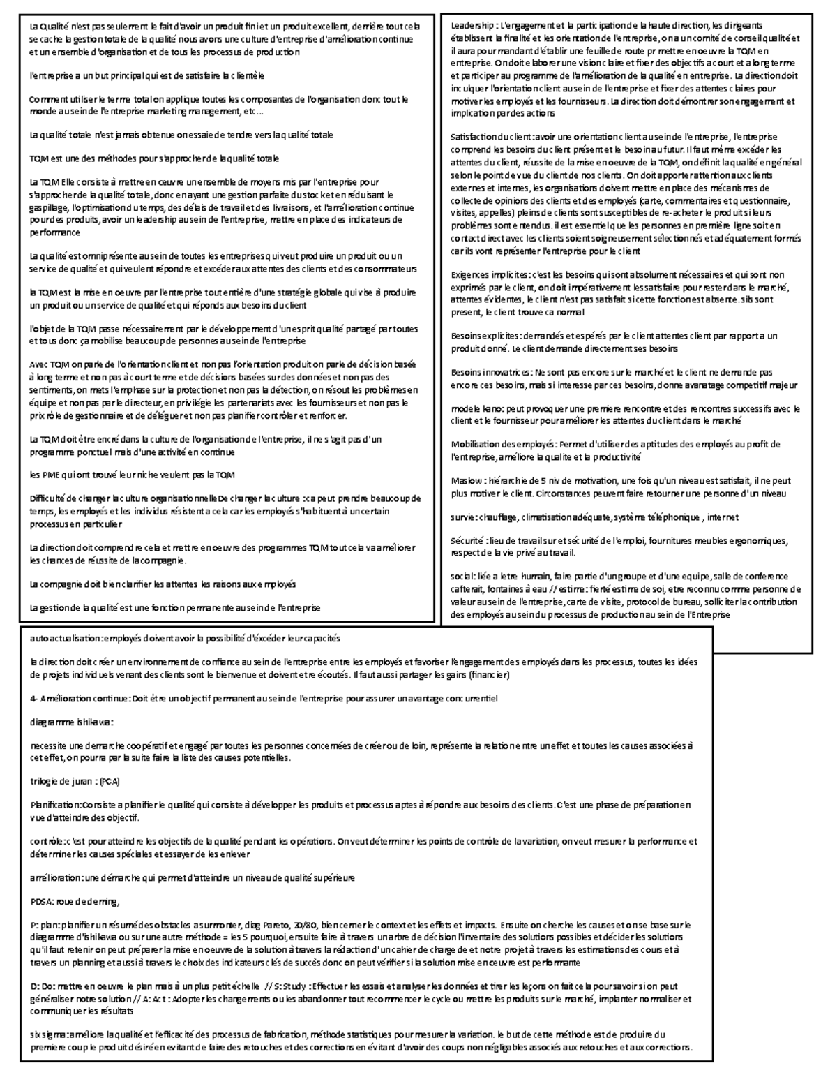 FND4 finale finale partie 2 - La Qualité n'est pas seulement le fait d ...