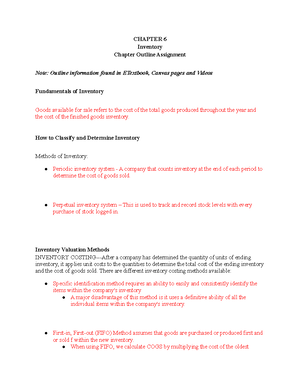 Chapter 1 Outline Assignment - Evelyn Laun - CHAPTER 1: Rules of the ...