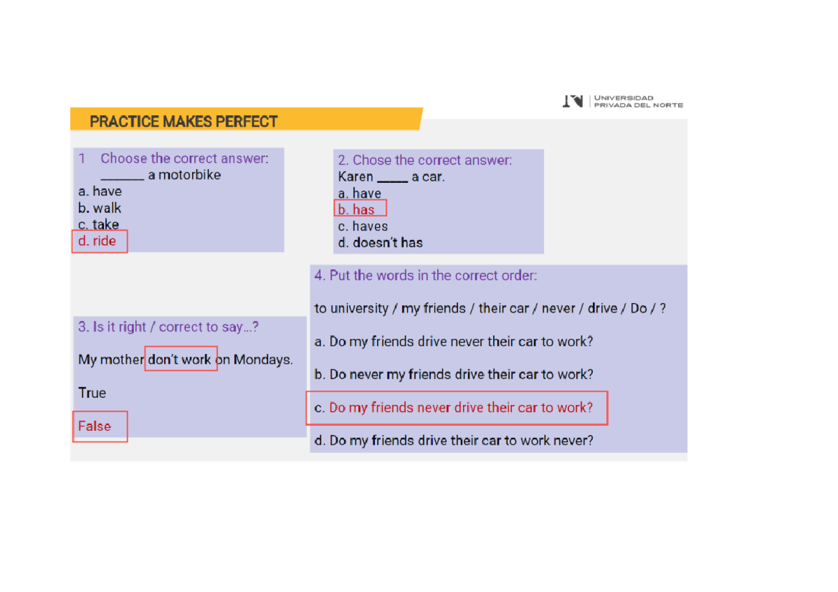 Practica 10 Ingles - USS - Studocu