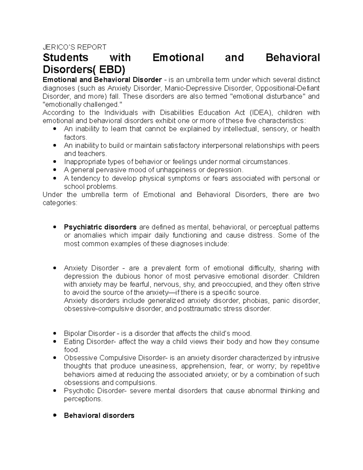 EBD - IT WILL DISCUSS EVERYTHING ABOUT EBD. IT ALSO TALKS ABOUT ...