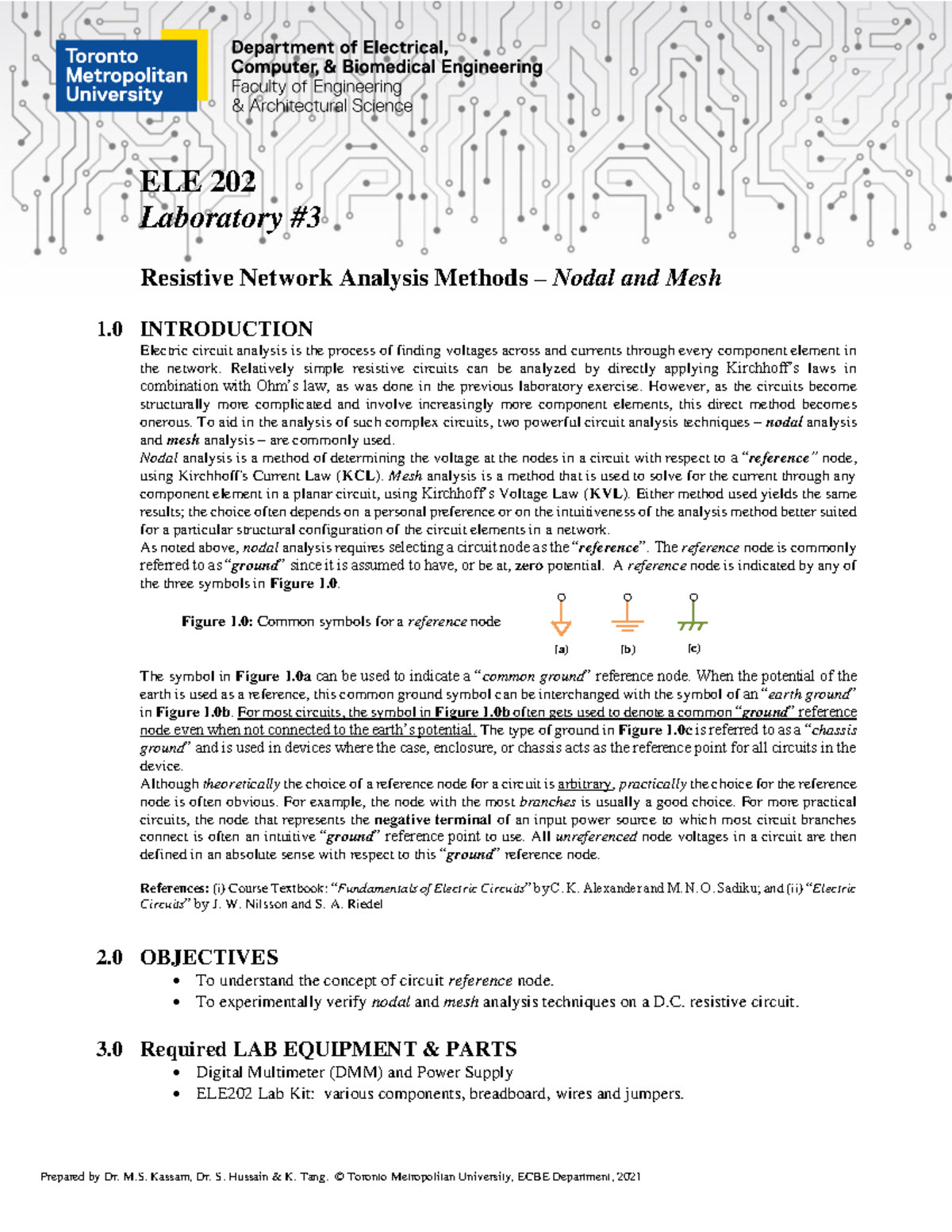 ELE202 - Lab 3 - v2 - Prepared by Dr. M. Kassam, Dr. S. Hussain & K ...