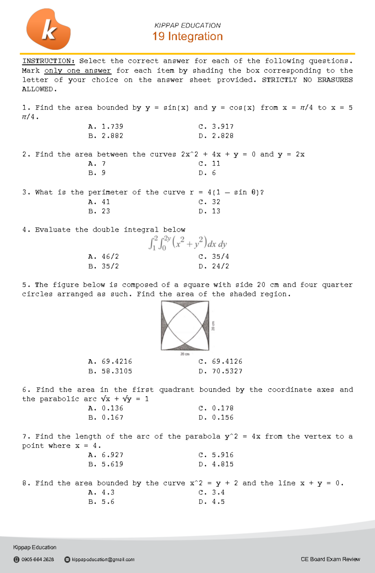 Kippap-Handout-MSTE (19 Integration) - KIPPAP EDUCATION 19 Integration ...