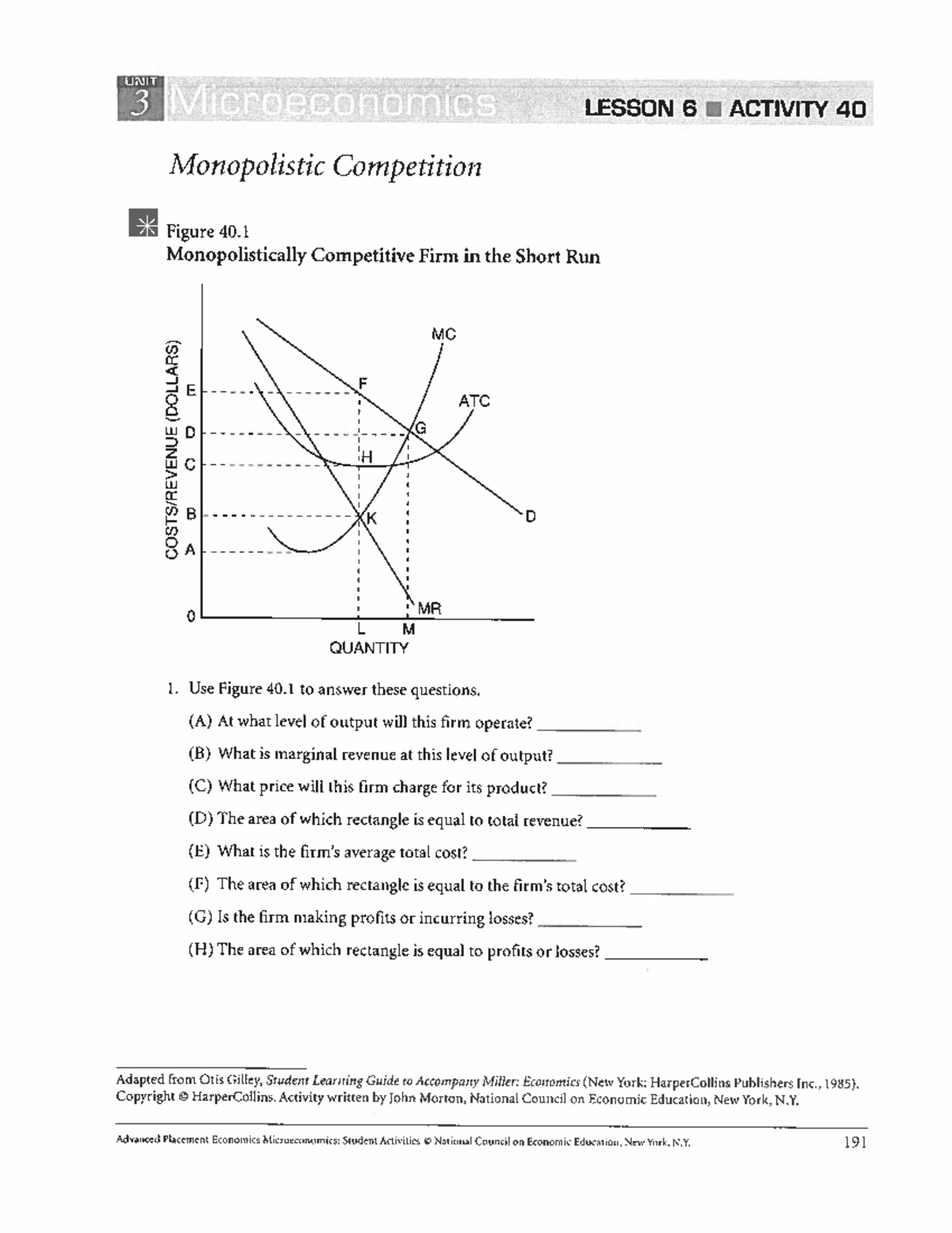 NCEE+Activity+on+Monopolistic+Competition - Studocu