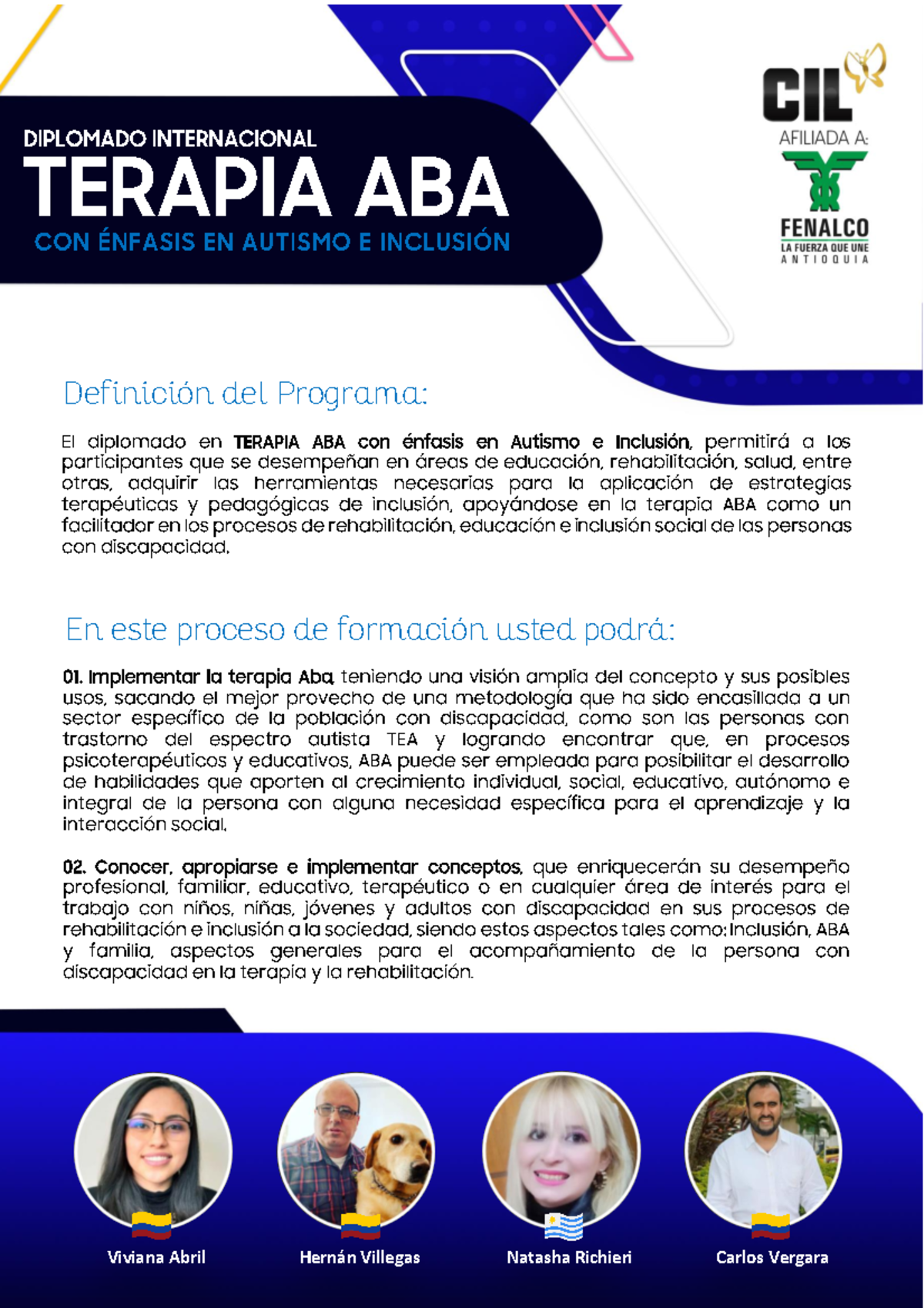Brouchure Terapia ABA - Autismo e Inclusión - Viviana Abril Hernán ...