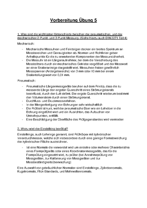 Vorbereitung Übung 13 - (DIN 1319-1, 1995, Pkt. 4) 1 Was versteht man unter „justieren"? - Studocu