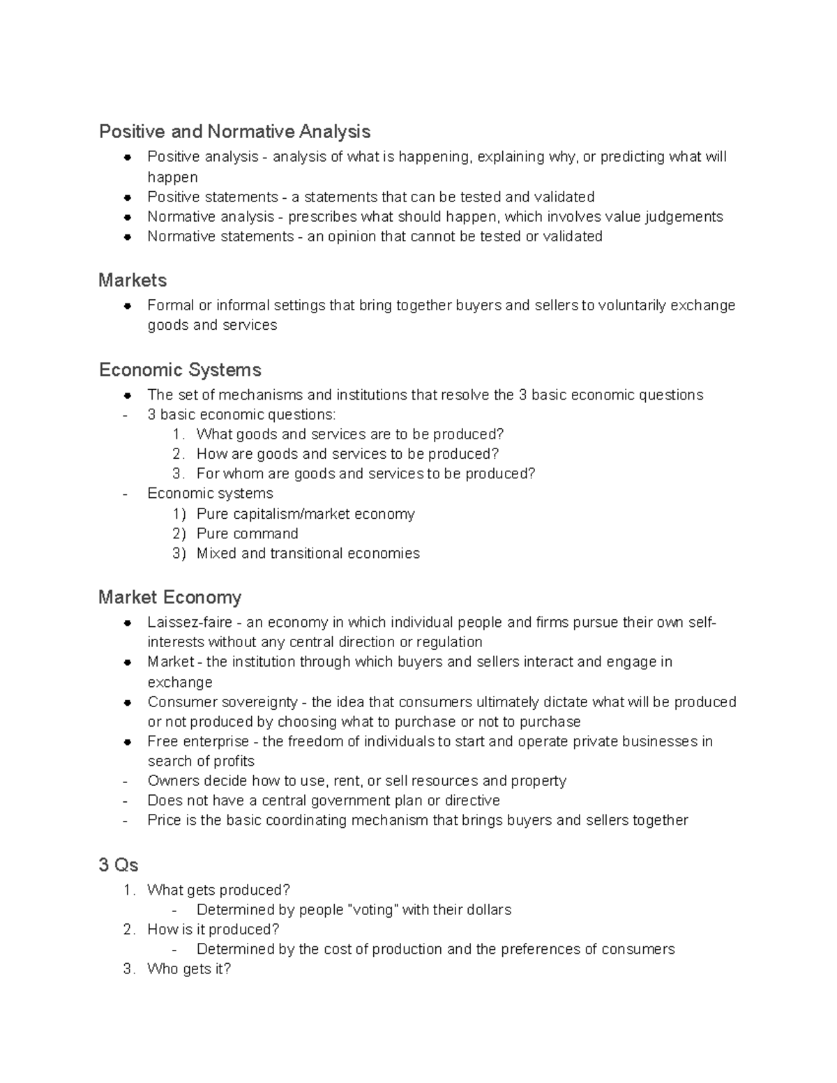 Chapter 5 - Welfare and Efficiency - Positive and Normative Analysis ...