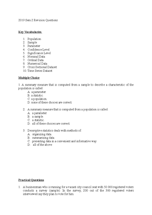 Ec203 wk 6 tutorial - Study Guide coverage: section 6 – 6 (other ...