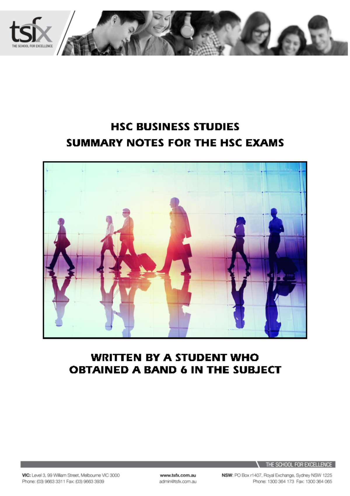 Business Studies plus Student Notes Finance - Students learn to ...