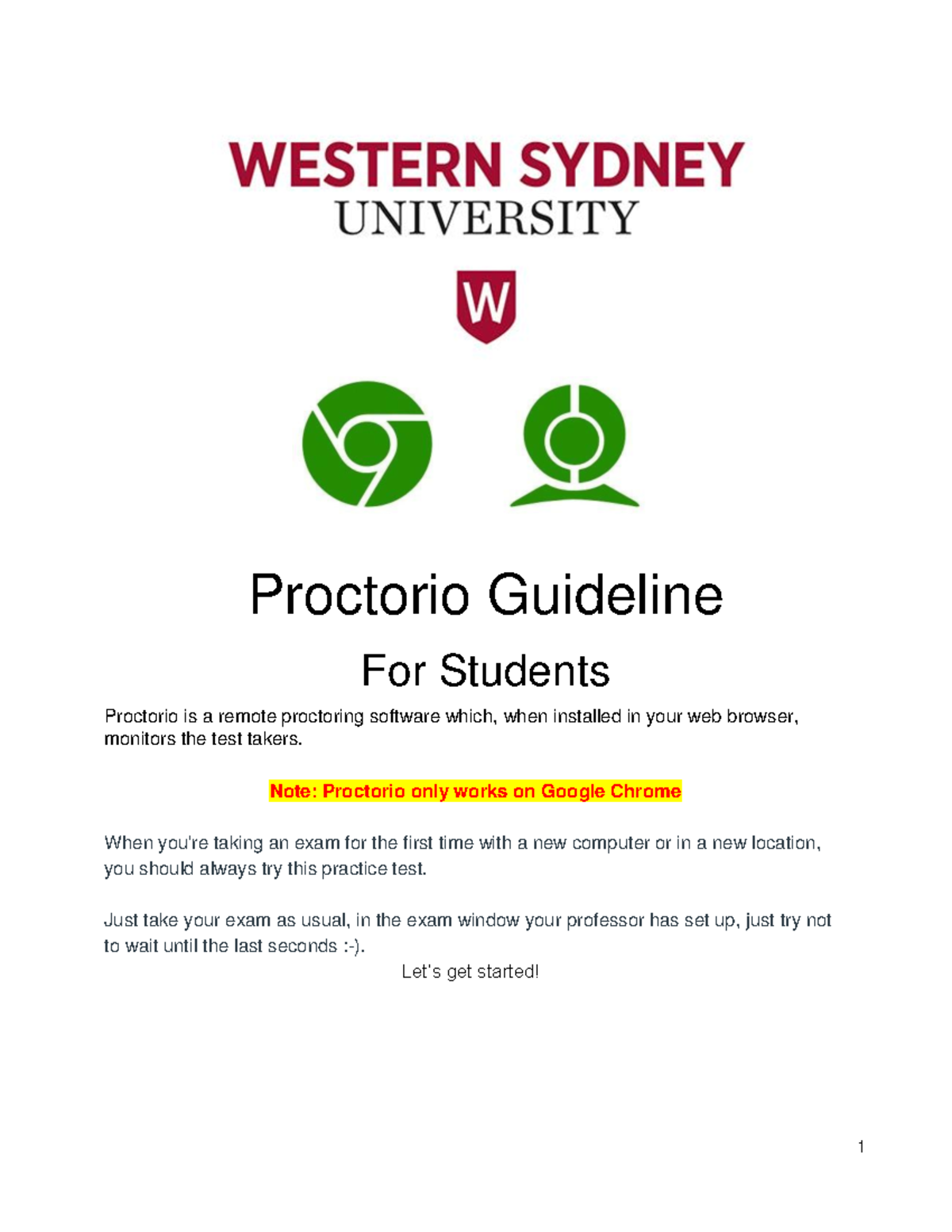 Proctorio Guidelines Students - Proctorio Guideline For Students ...