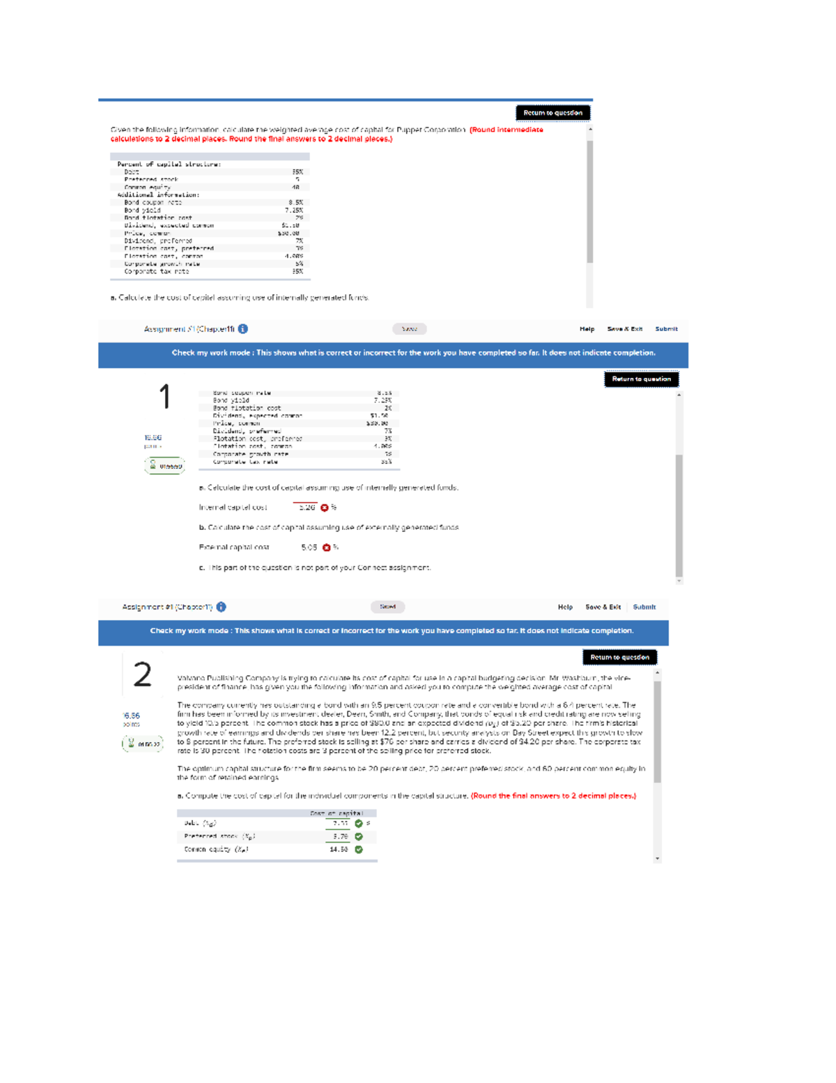 Corporate Finance 2 Assignment 1 Chapter 11 - ACCT-224 - Studocu